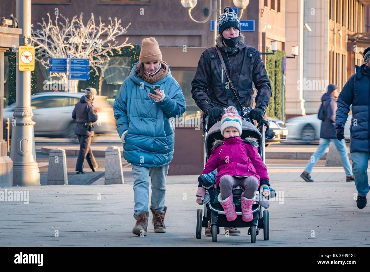 Covid 19 child russia hi-res stock photography and images - Alamy