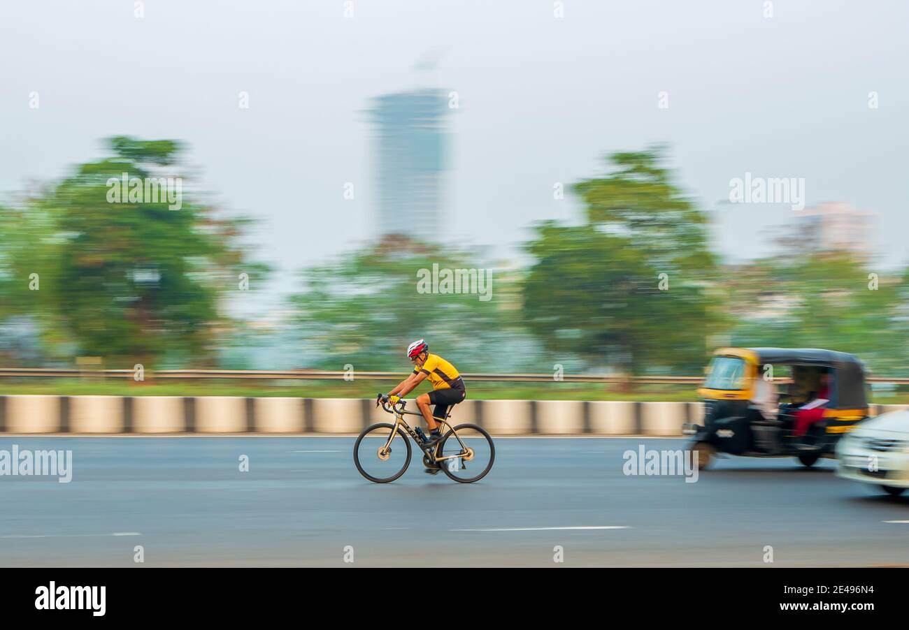 Indian bike racer hi-res stock photography and images - Alamy