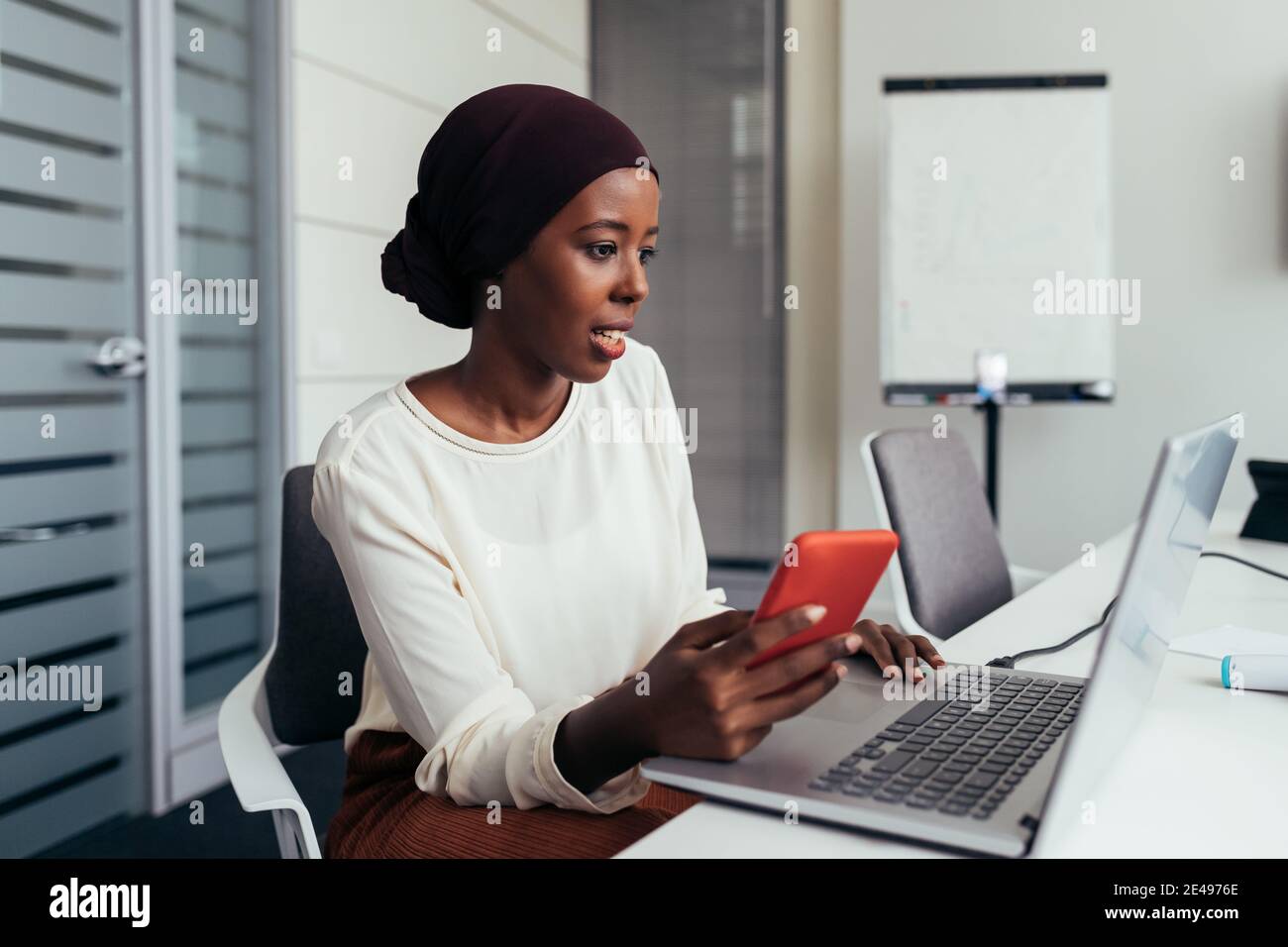 Female media empowerment hi-res stock photography and images - Alamy