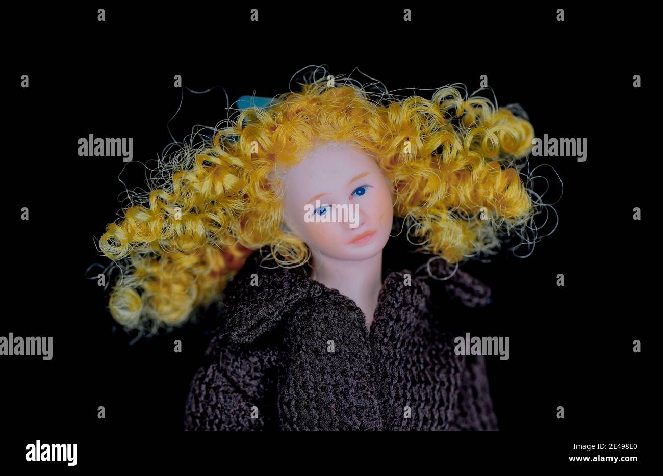 Sad woman doll figurine hi-res stock photography and images - Alamy