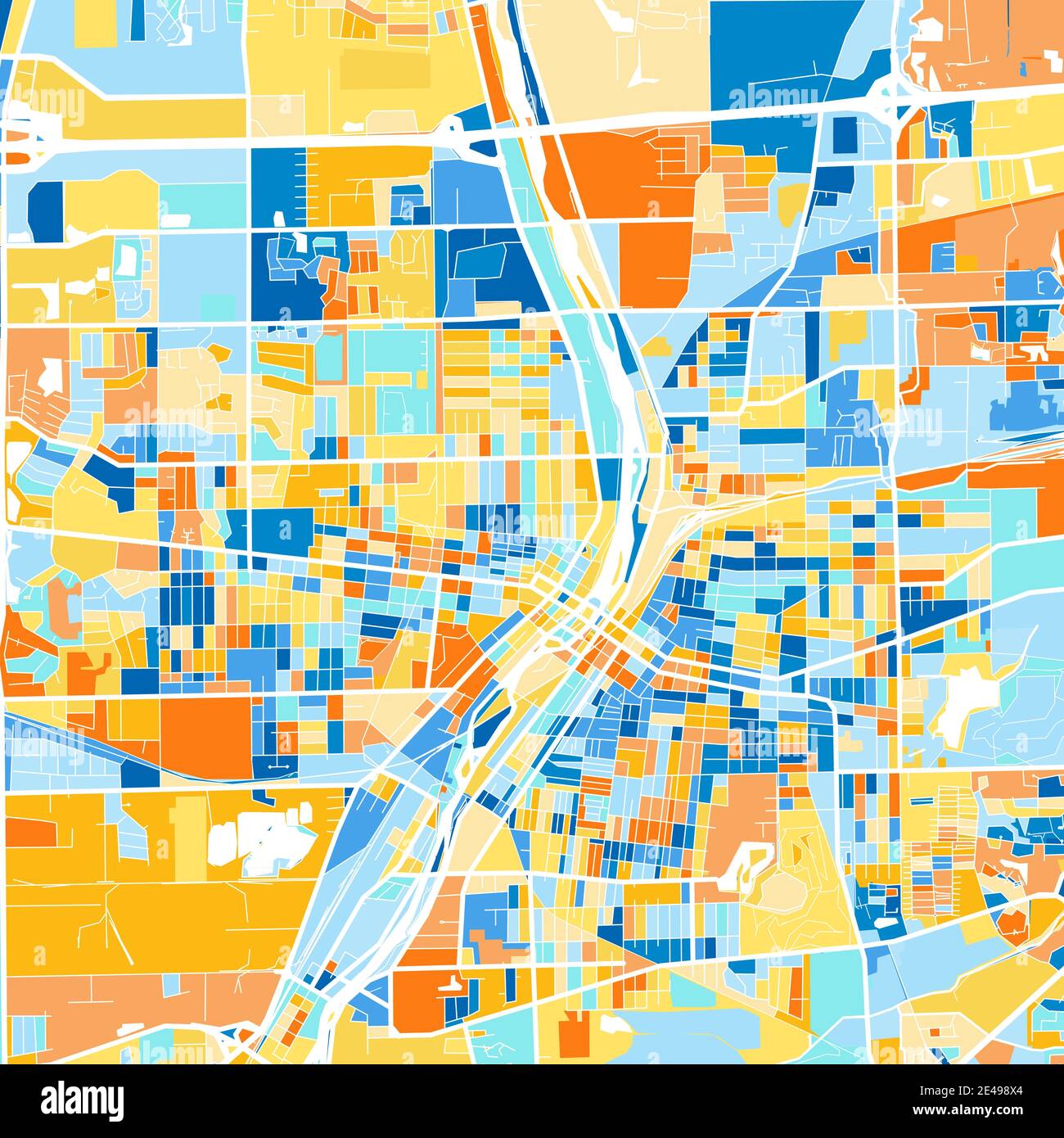 Aurora map hi-res stock photography and images - Alamy