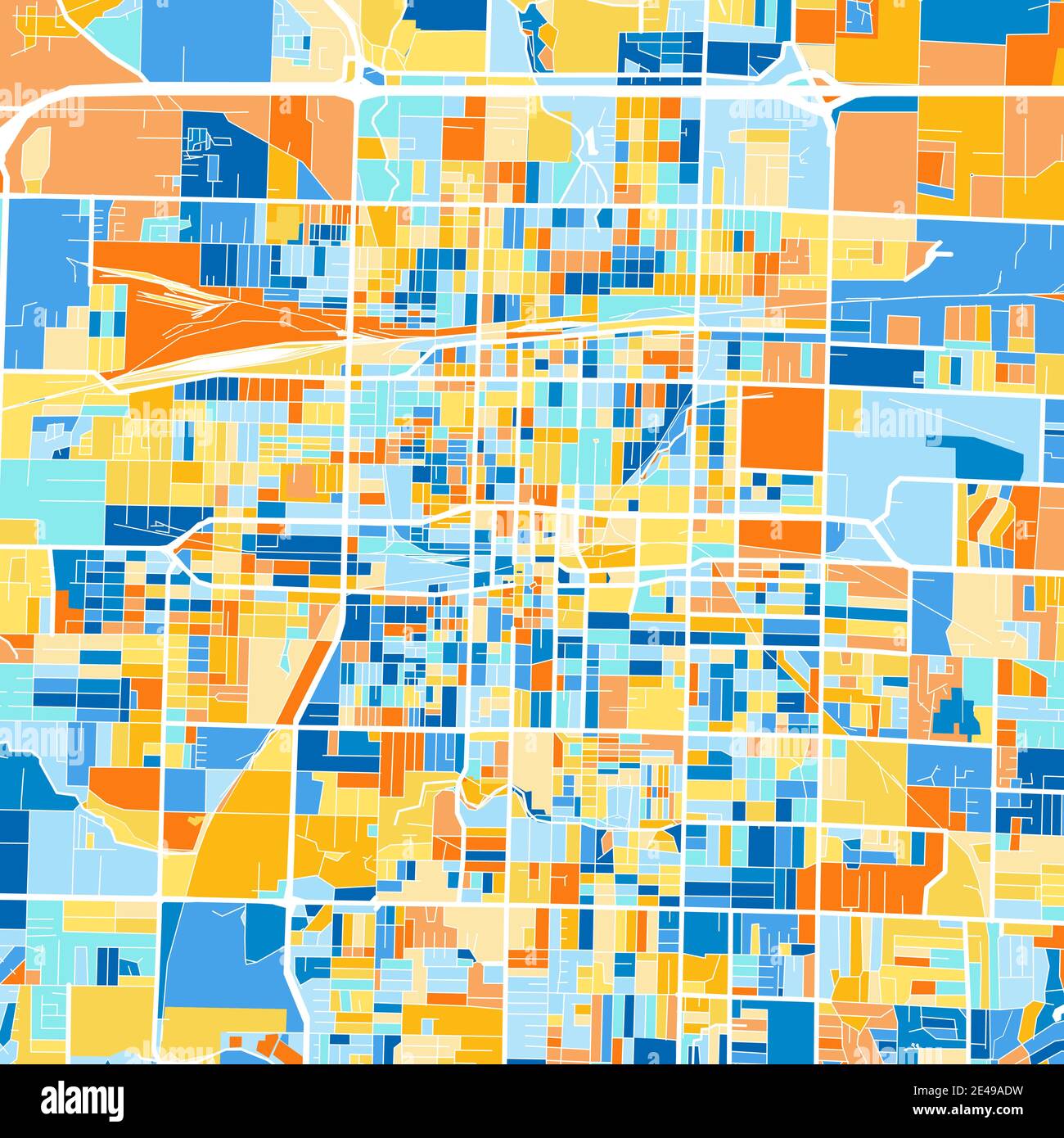 Map of springfield missouri hi-res stock photography and images - Alamy