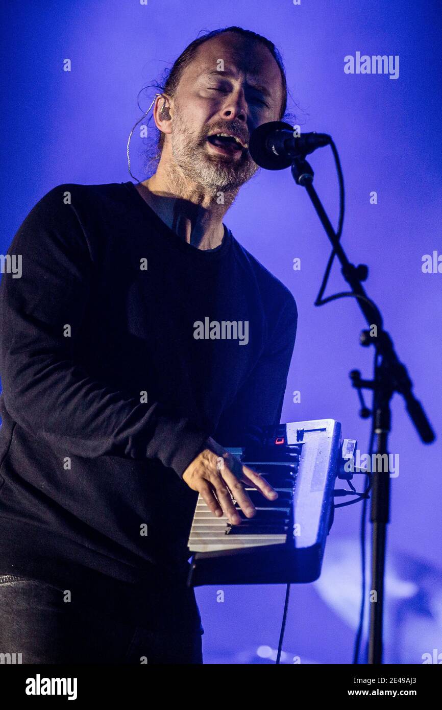 Aarhus, Denmark. 11th, June 2017. The English rock band Radiohead ...