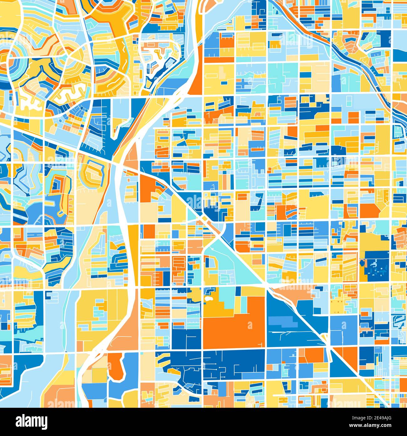 Map of peoria Stock Vector Images - Alamy
