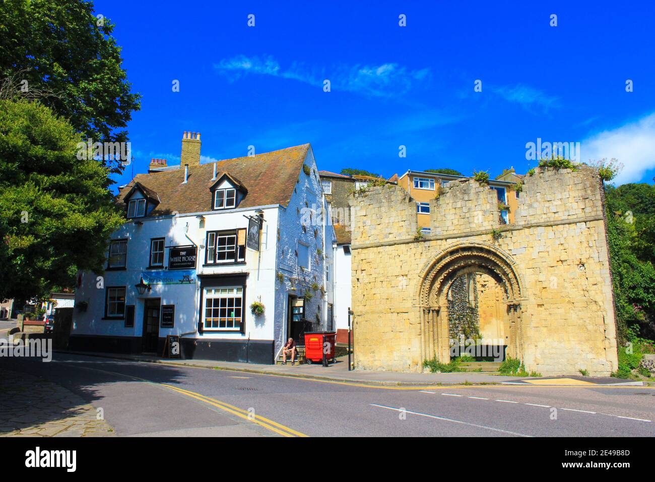 Historic Dover-historical landmark at St James Street in Dover,Kent,UK ...