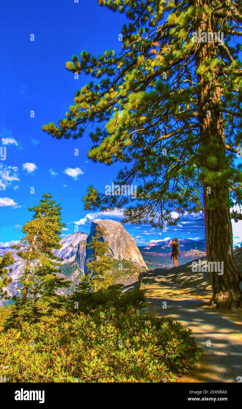 Half mountain hi-res stock photography and images - Alamy