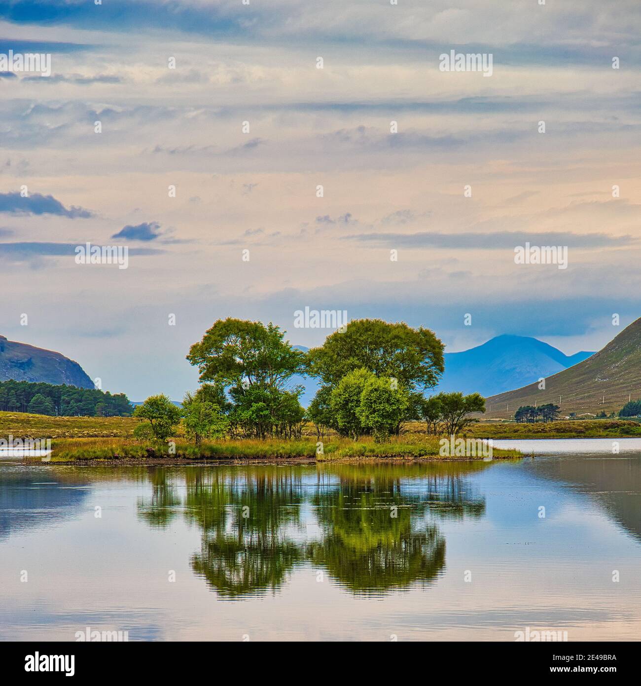 A Lochen, North of Ullapool Stock Photo - Alamy