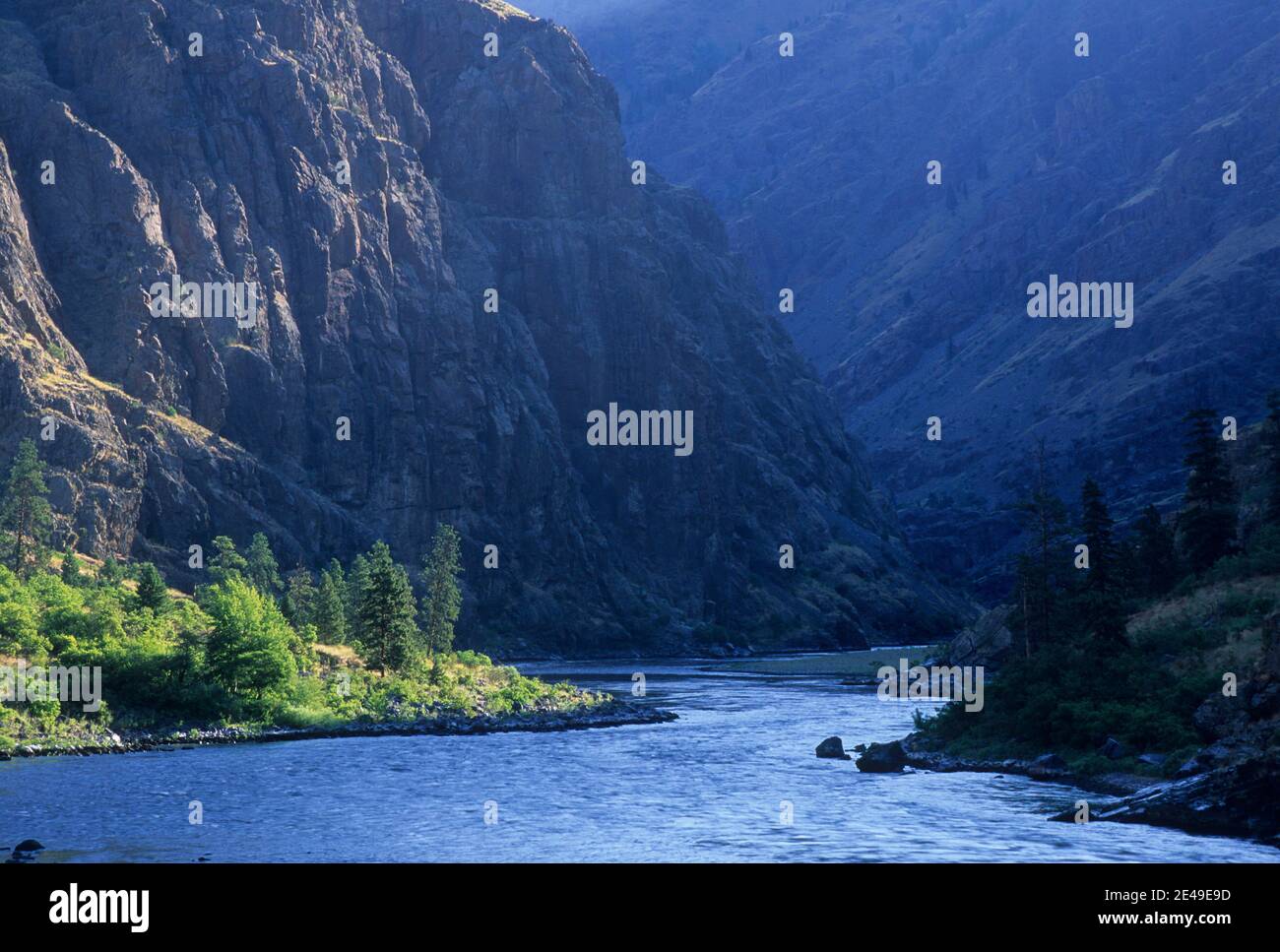Snake River from Stud Creek Trail, Snake Wild & Scenic River, Hells ...