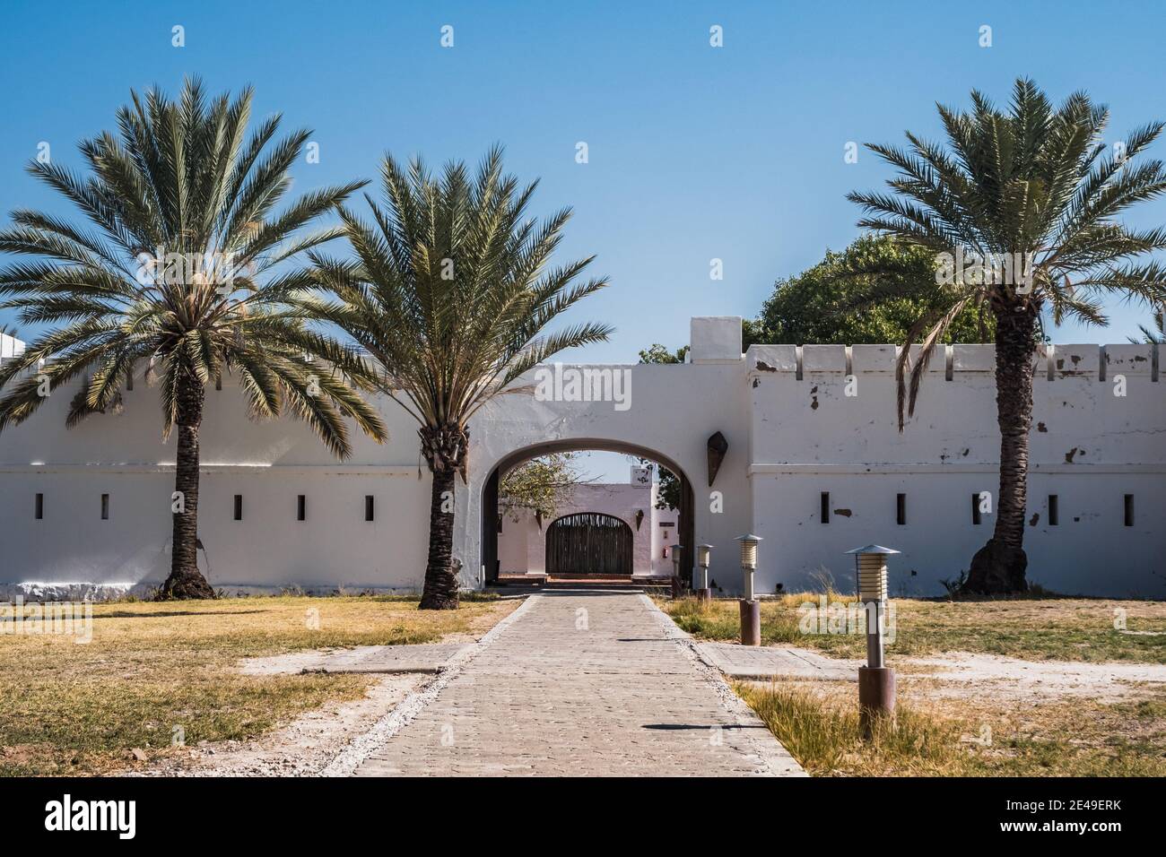 Namutoni fort in etosha national park hi-res stock photography and ...