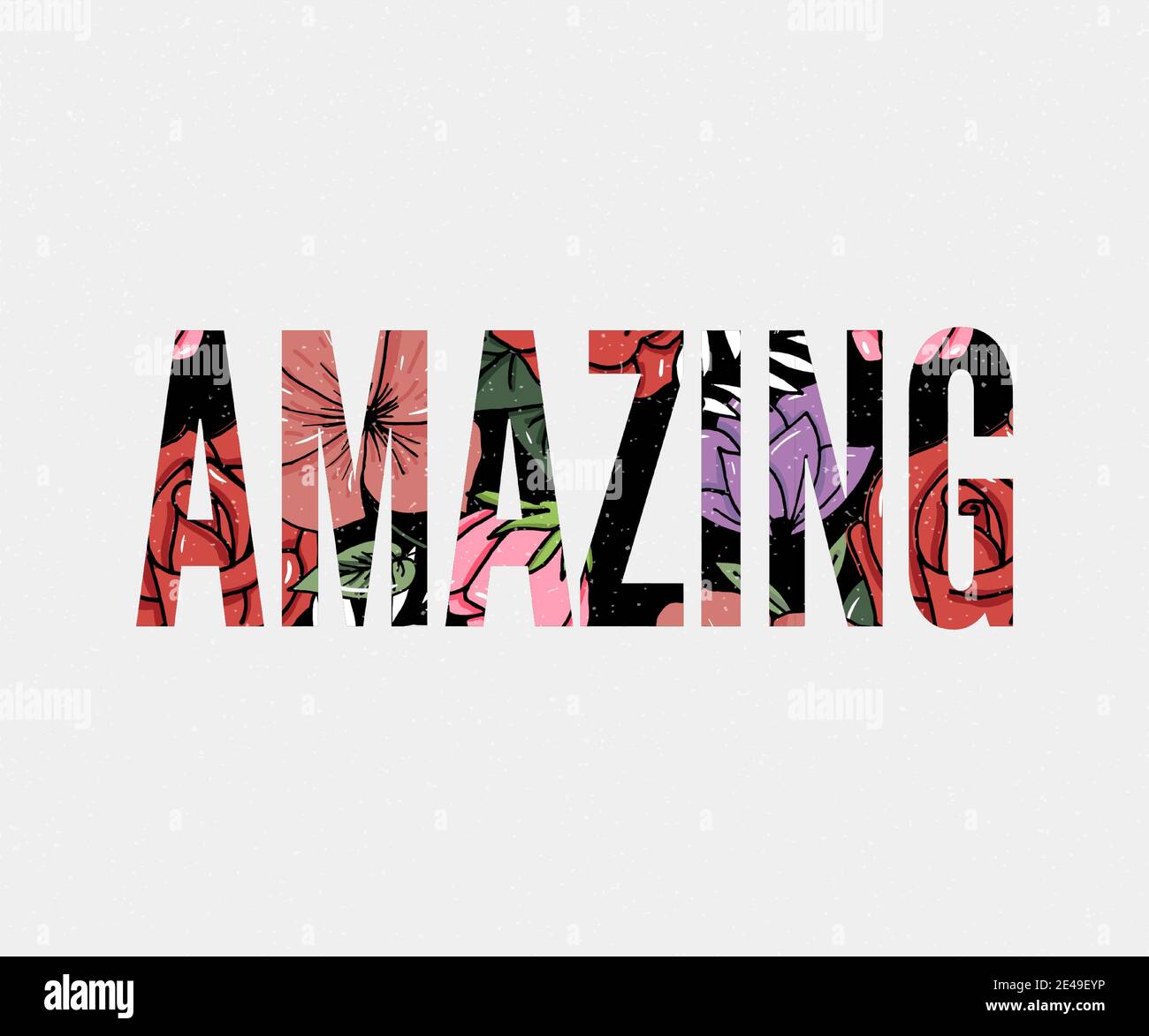 Amazing slogan print. Slogan print for textile t-shirt vector Stock ...