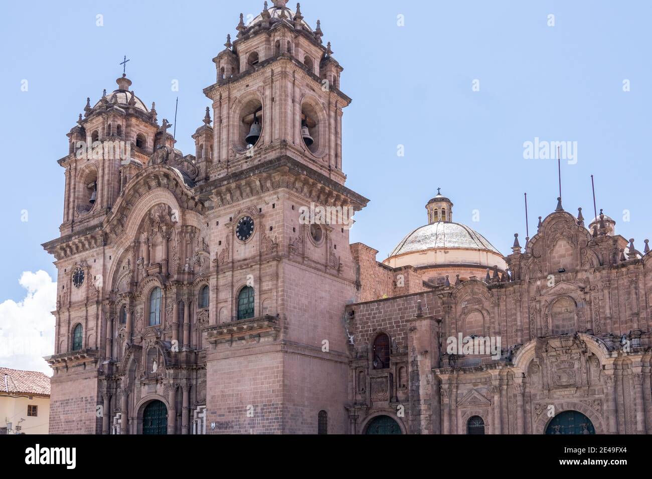 Cusco Cathedral in the Peruvian Andes (Cathedral Basilica of the ...