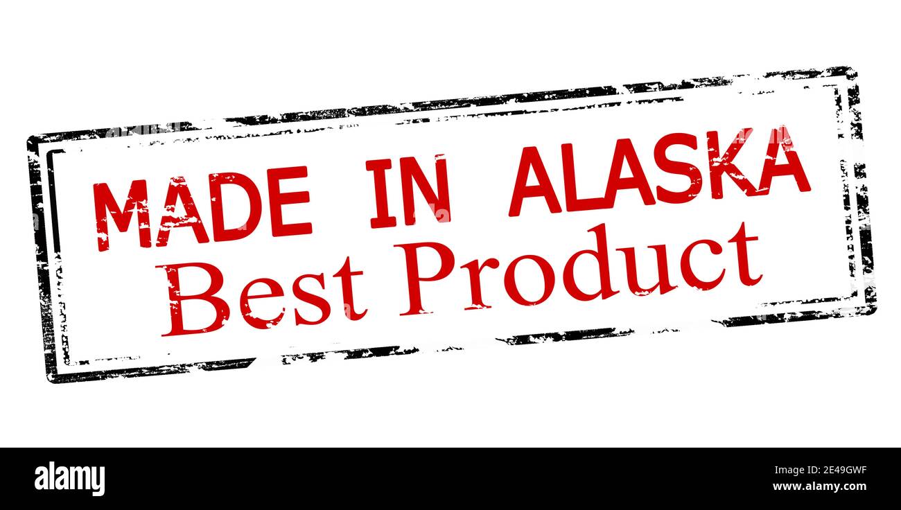 Made in alaska hi-res stock photography and images - Alamy