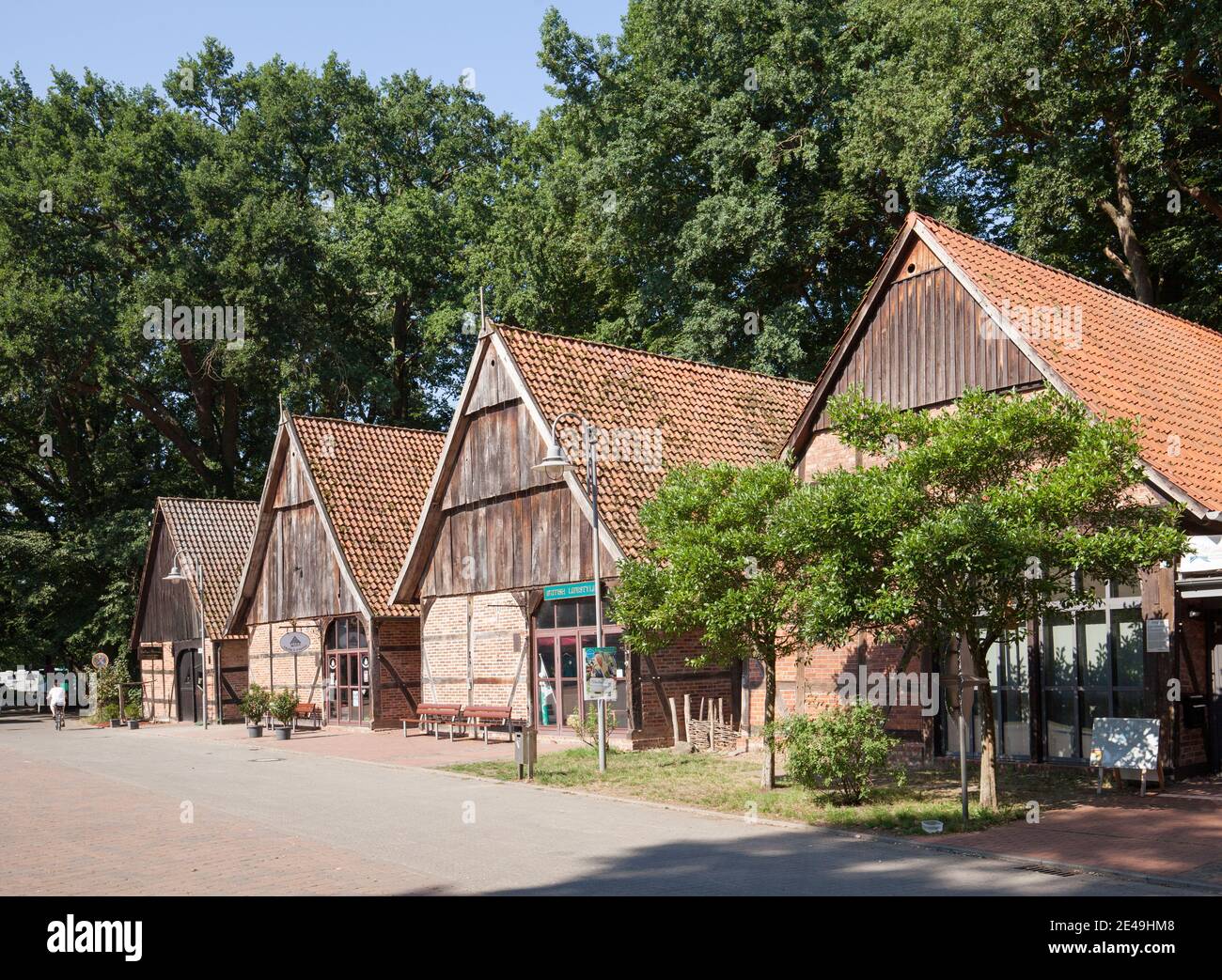 Scheunenviertel, Steinhude, Hanover region Stock Photo - Alamy