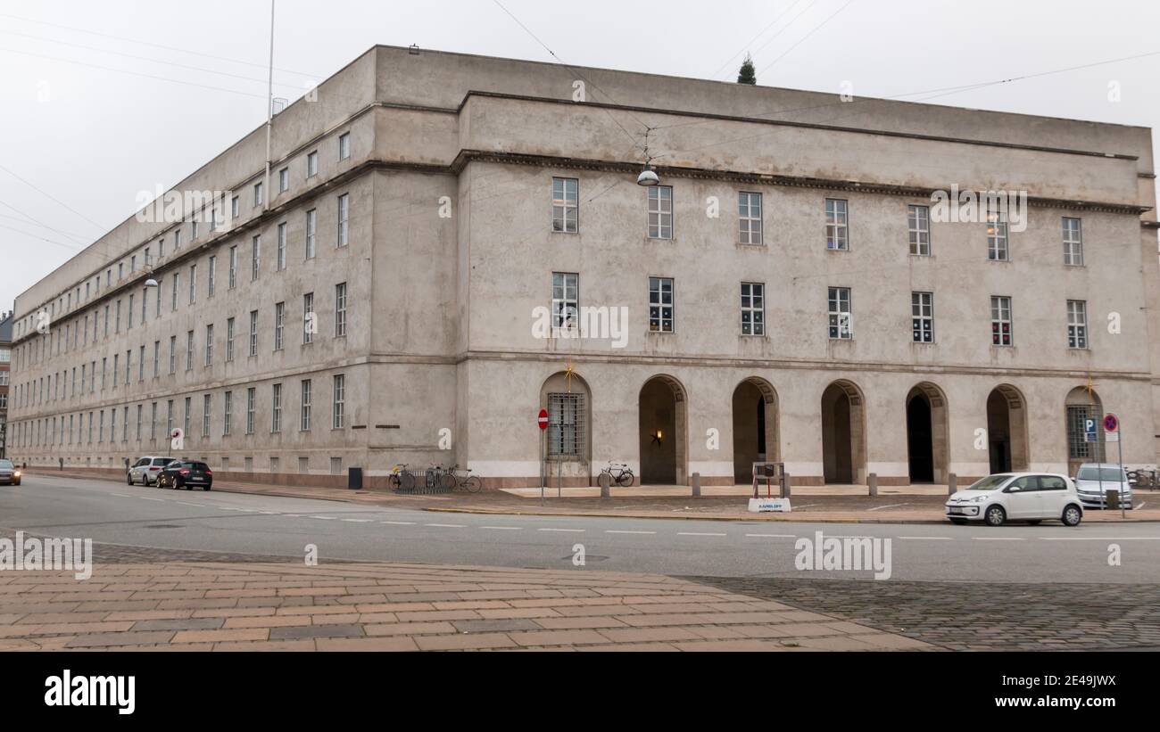 copenhagen, Denmark - 12 Dec 2020: Copenhagen Police Headquarters Stock ...