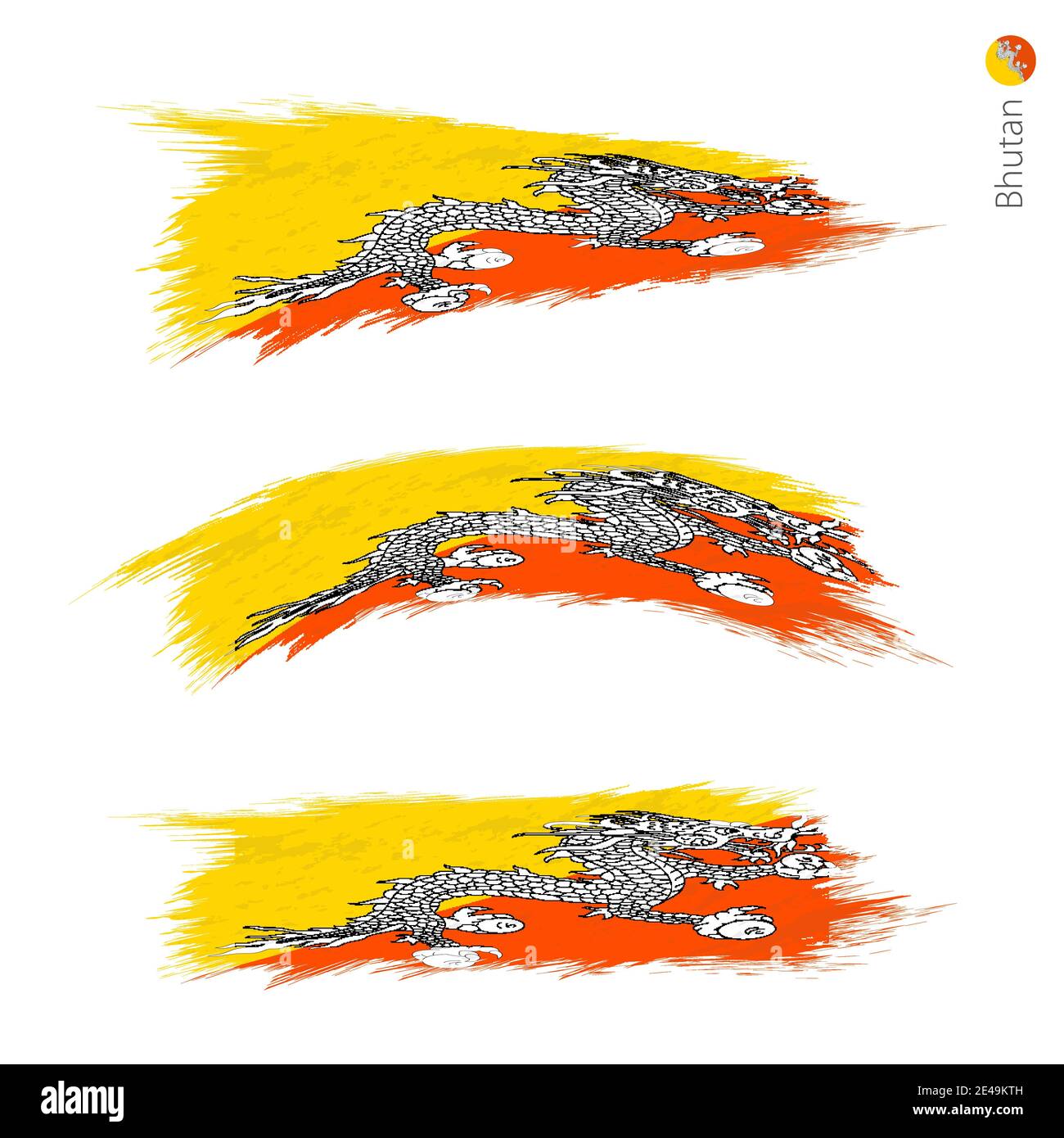 Bhutan symbol Stock Vector Images - Alamy