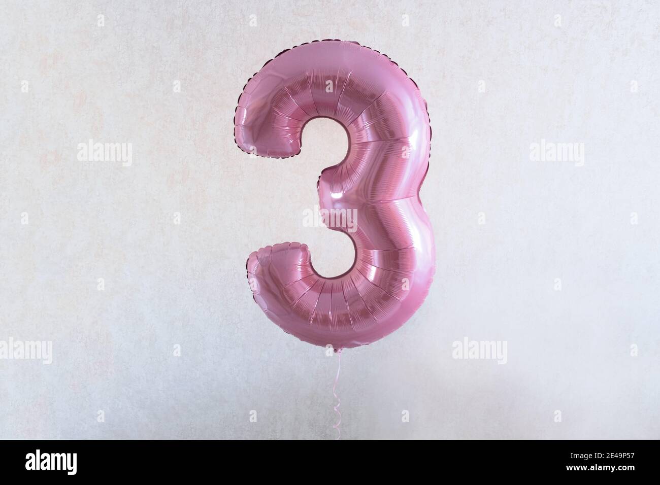 3 birthday baloon hi-res stock photography and images - Alamy
