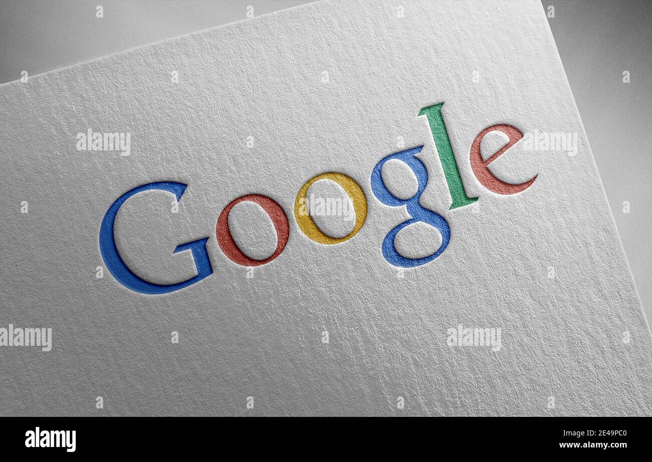 Google logo icon hi-res stock photography and images - Alamy