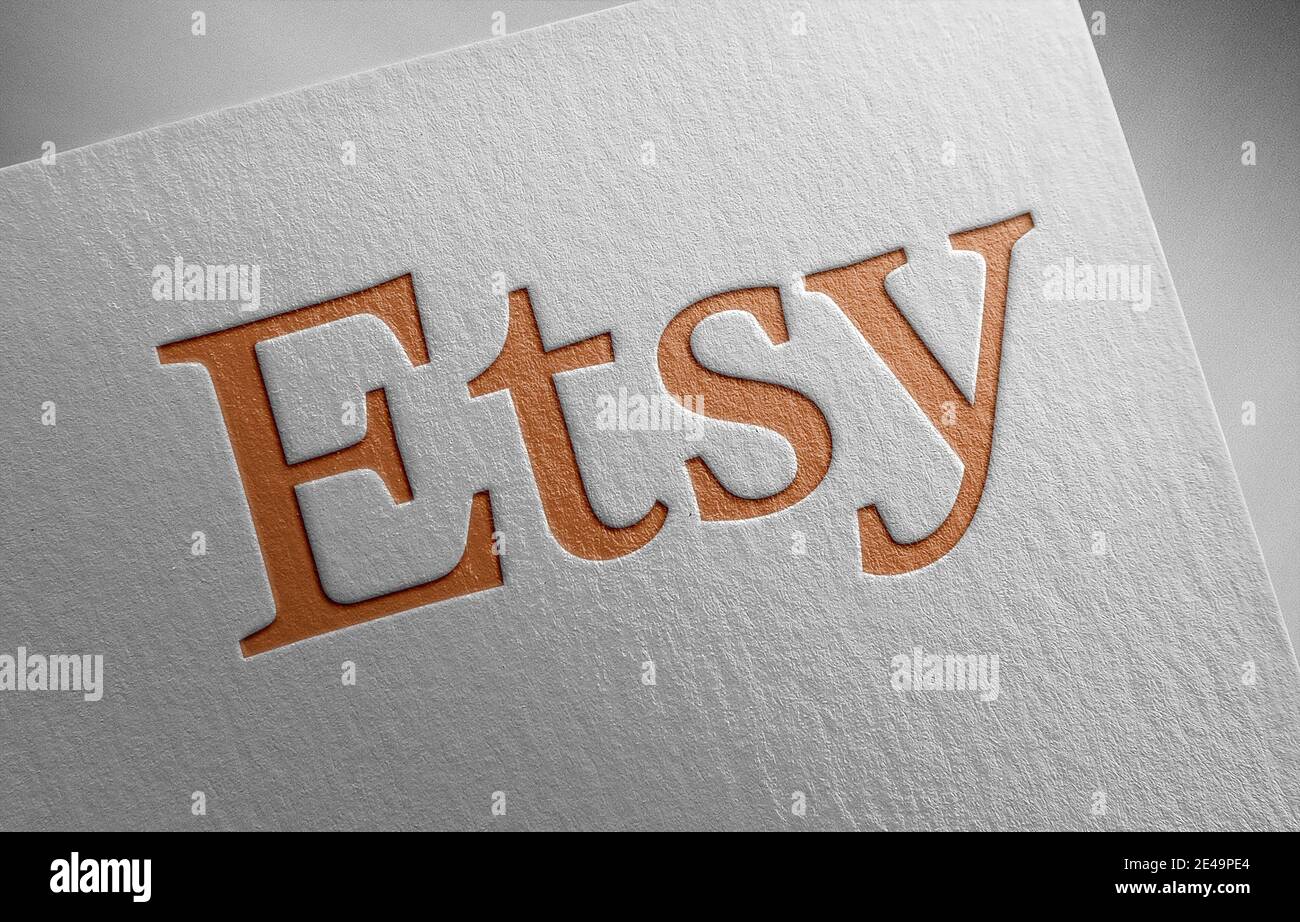 Logo etsy hi-res stock photography and images - Alamy