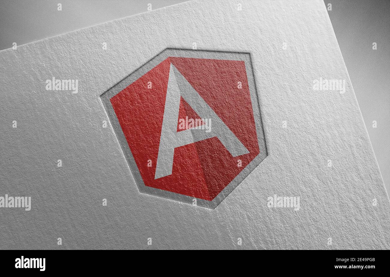 Angular logo hi-res stock photography and images - Alamy