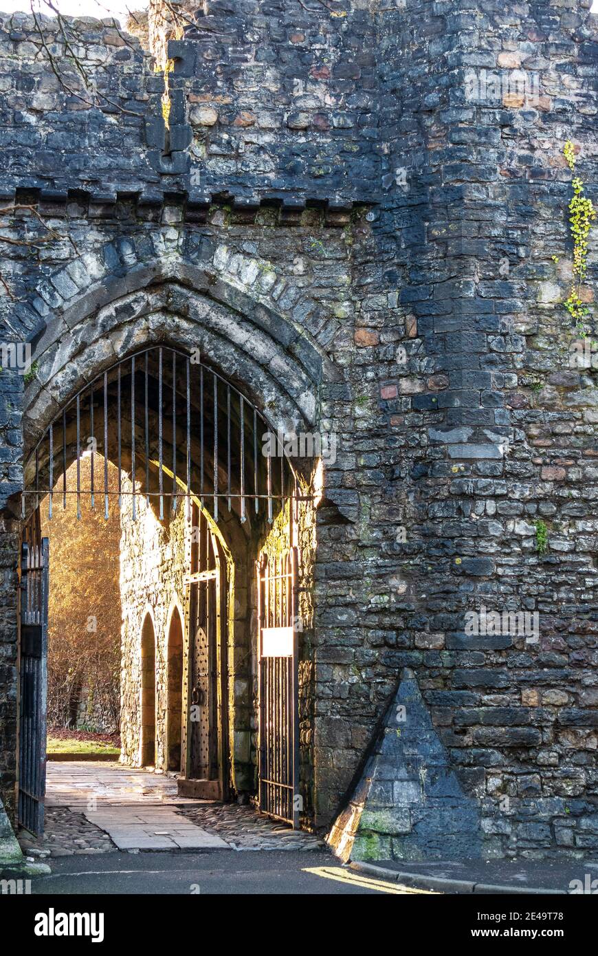 Portcullis castle hi-res stock photography and images - Alamy