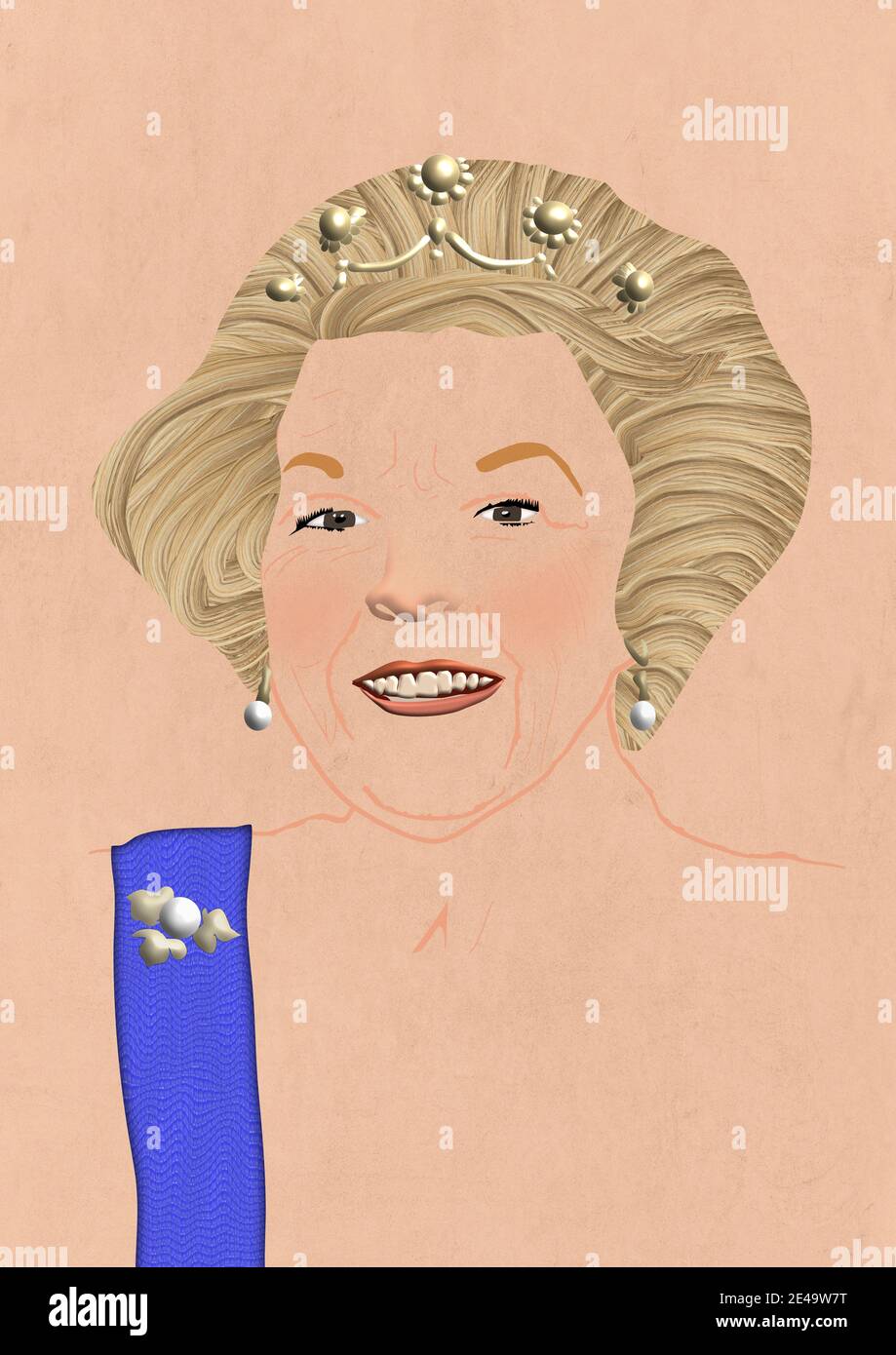 Queen Beatrix Of The Netherlands High Resolution Stock Photography and ...