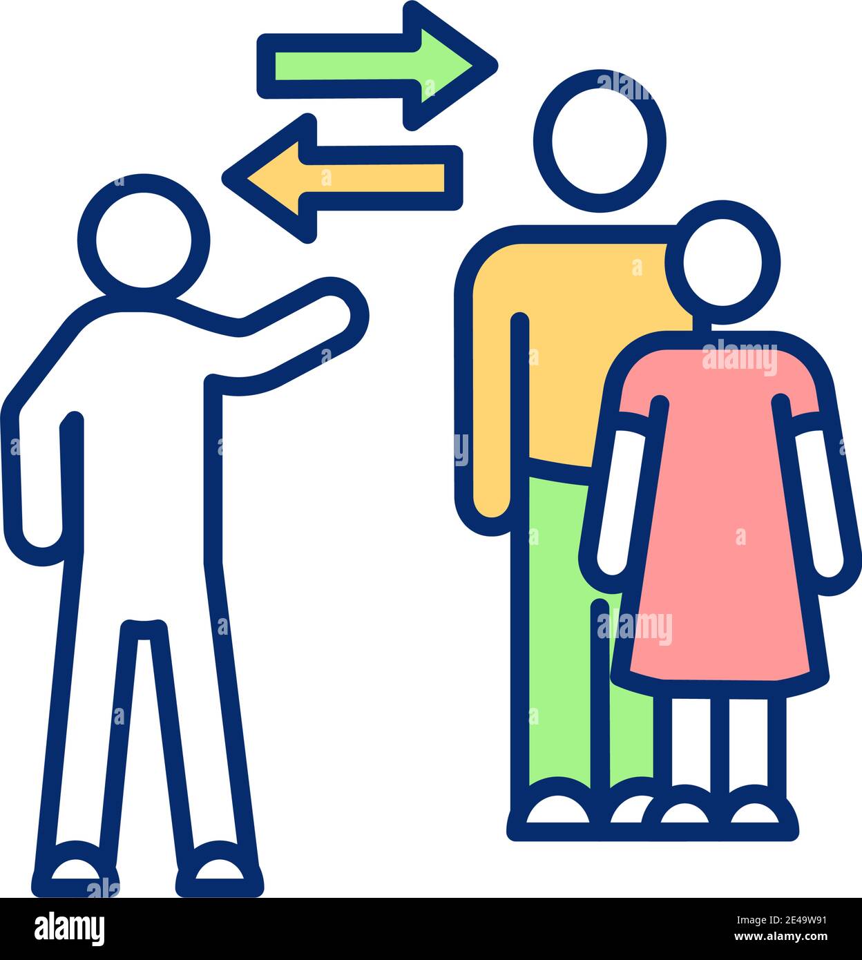 Interaktion Clipart People