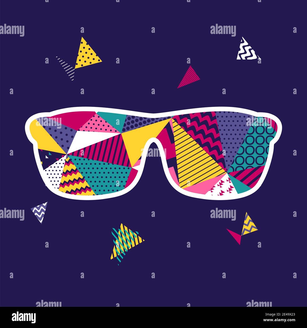Sunglasses vector illustration Stock Vector Image & Art - Alamy