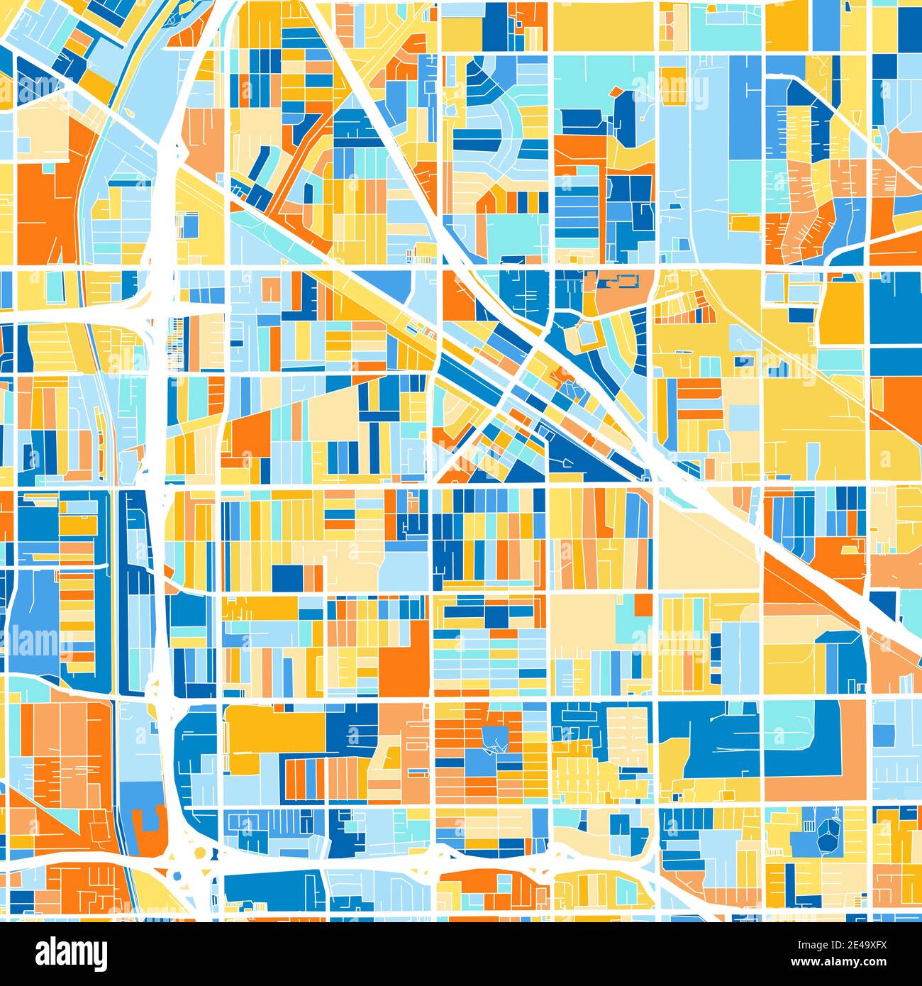 Norwalk map Stock Vector Images - Alamy