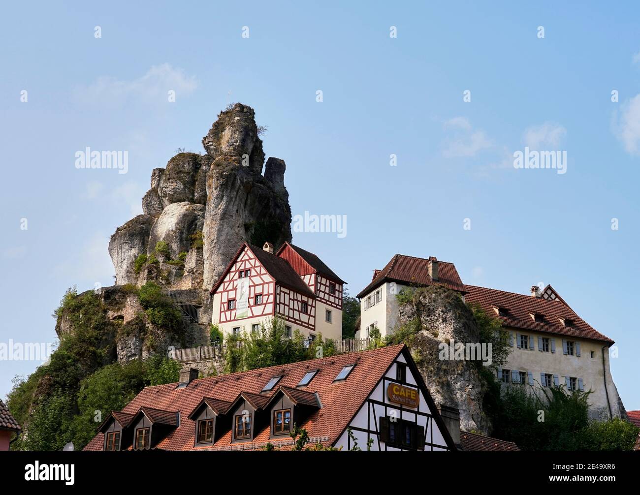 Germany, Bavaria, Middle Franconia, Franconian Switzerland, Pottenstein ...