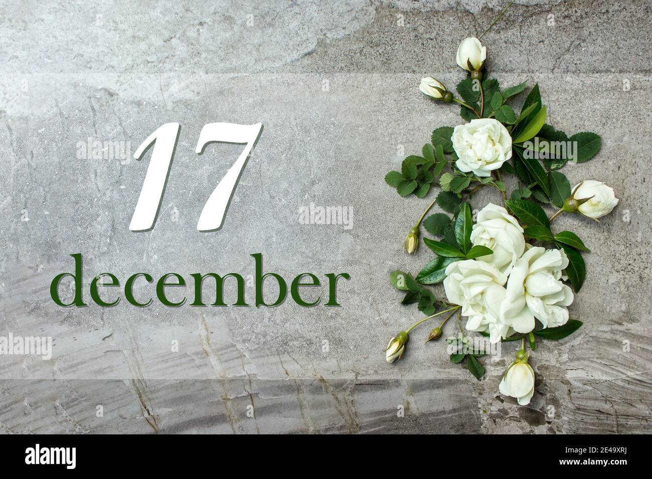 December 17th. Day 17 of month, Calendar date. Winter month, day of the ...