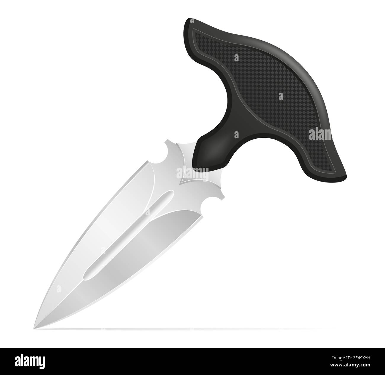 combat knife weapon for killing vector illustration isolated on ...