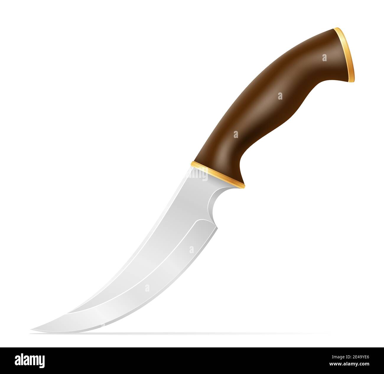 combat knife weapon for killing vector illustration isolated on ...