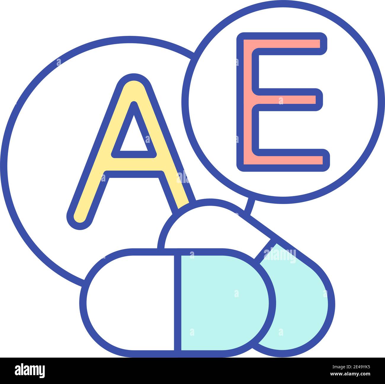 Daily drug intake Cut Out Stock Images & Pictures - Alamy