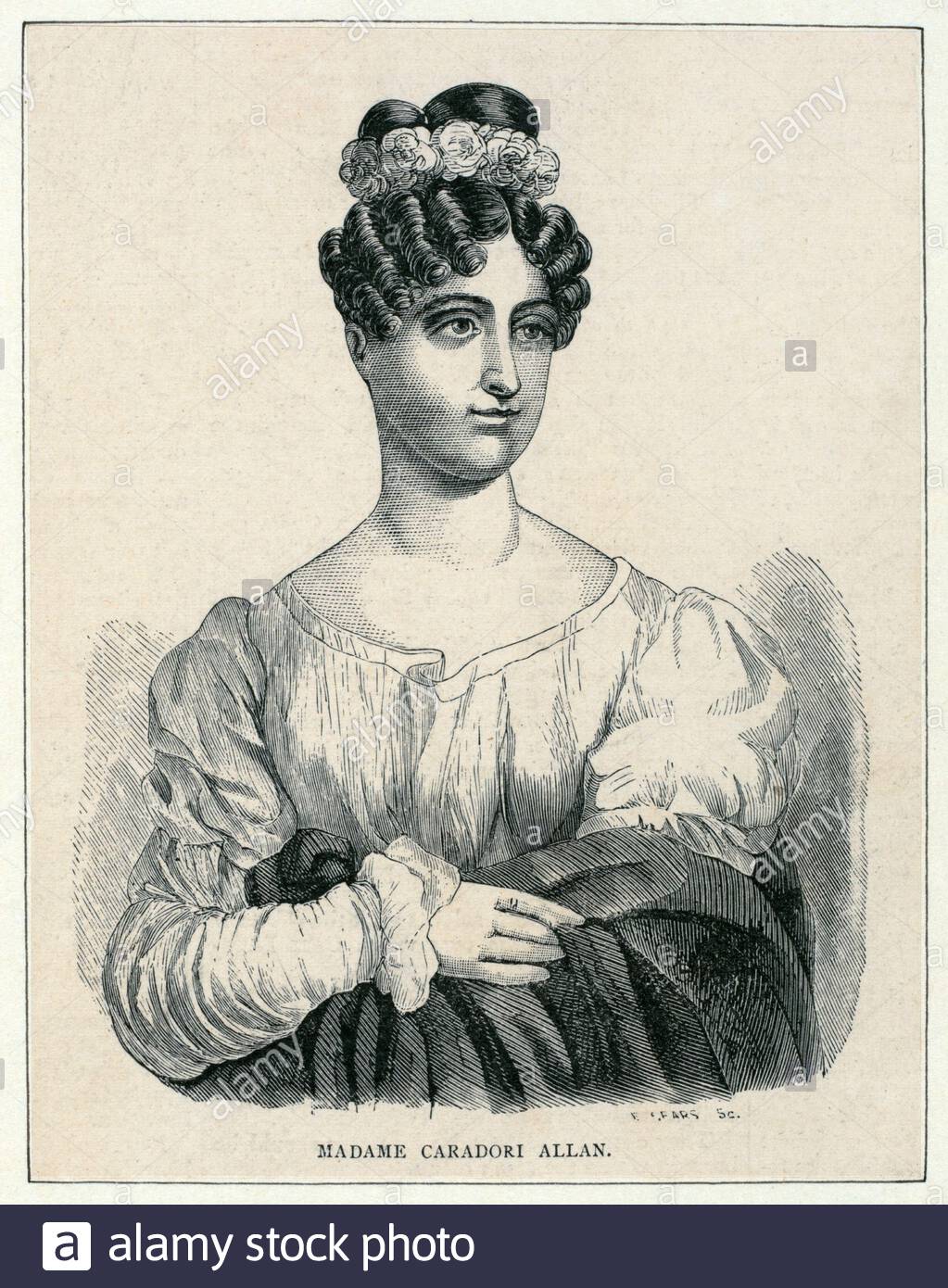 Woman opera 1800s hi-res stock photography and images - Alamy