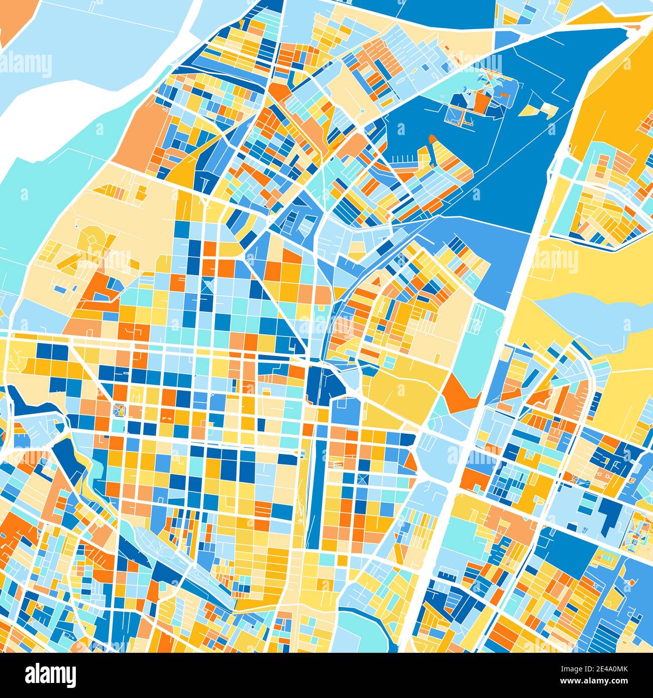 Talca map Stock Vector Images - Alamy