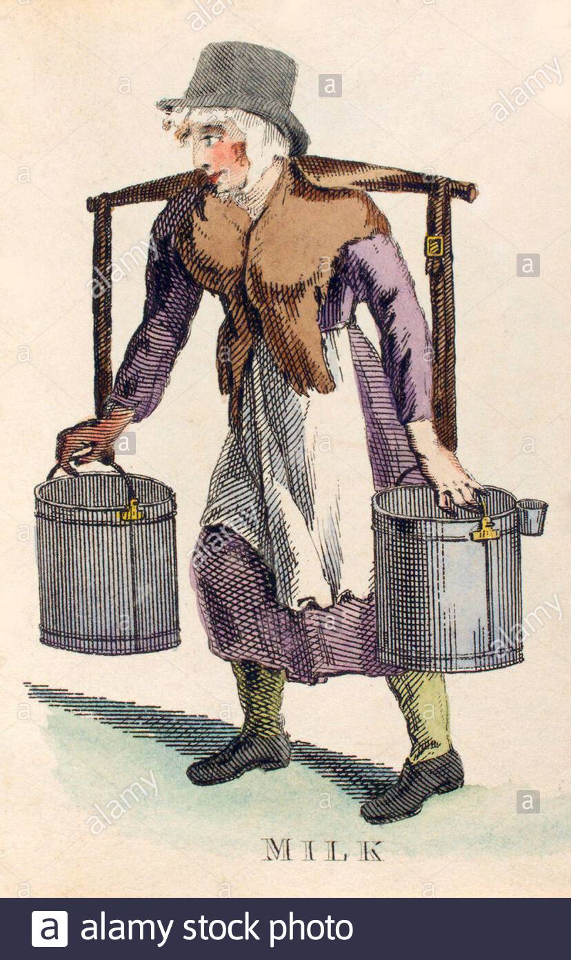 Milk maid hi-res stock photography and images - Alamy
