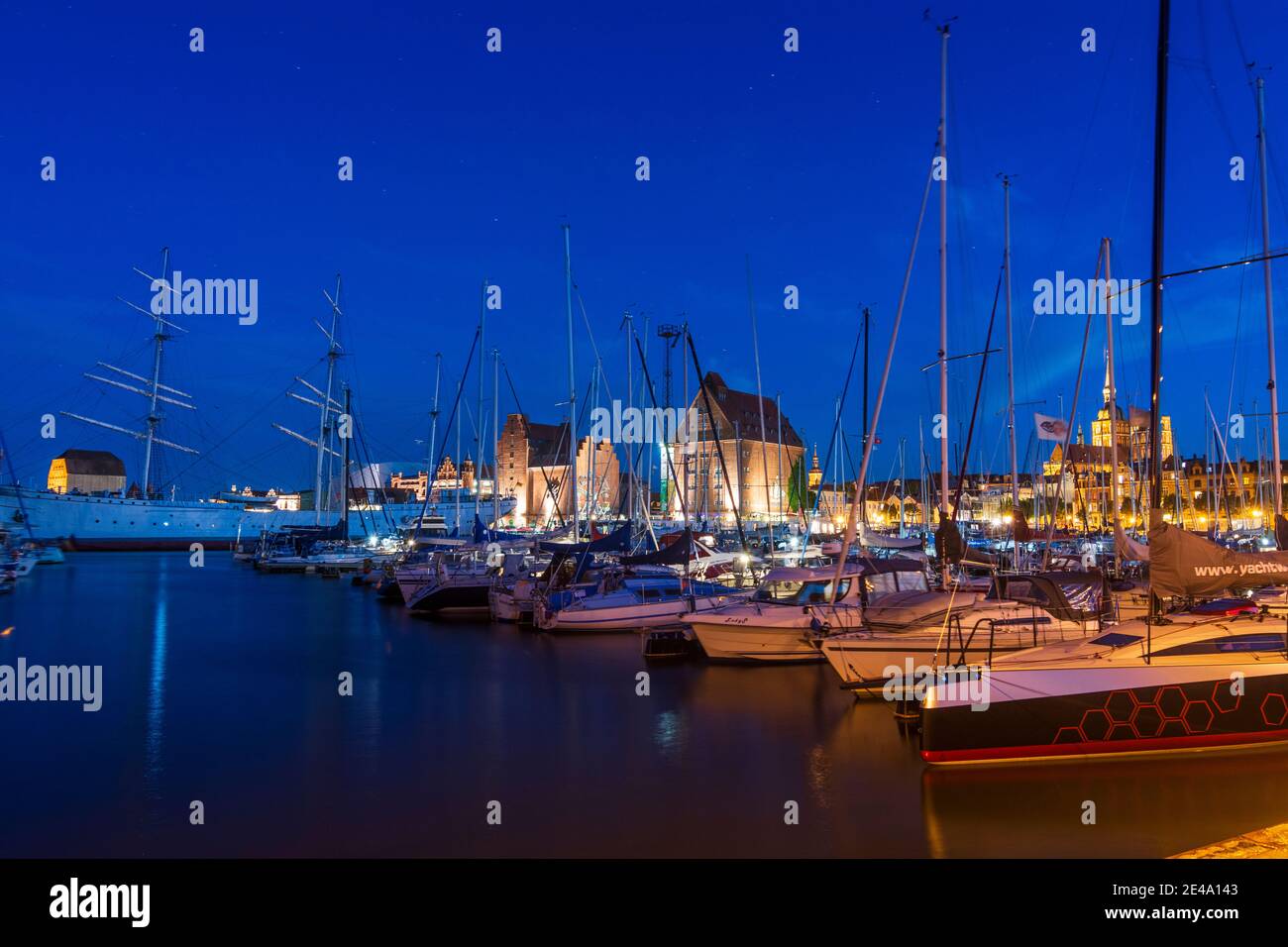 Old port with museum ozeaneum hi-res stock photography and images - Alamy