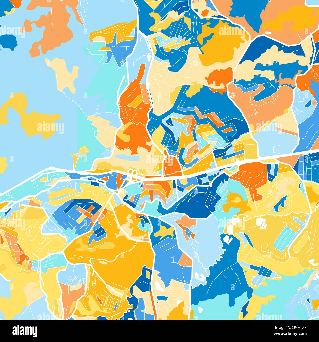 Cotia city map hi-res stock photography and images - Alamy