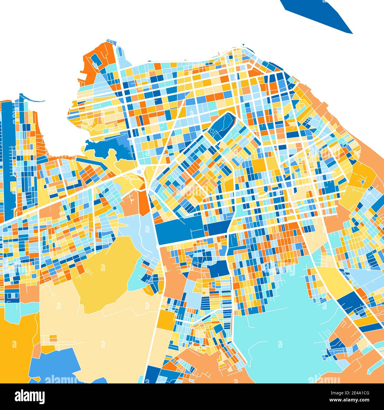 Santarem map Stock Vector Images - Alamy