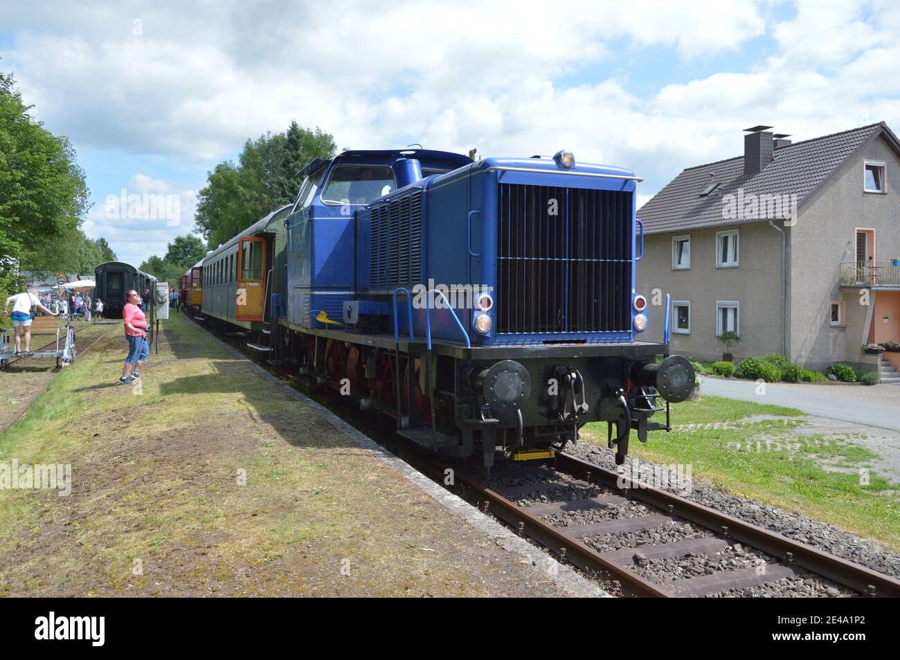 Old diesel locomotive hi-res stock photography and images - Alamy