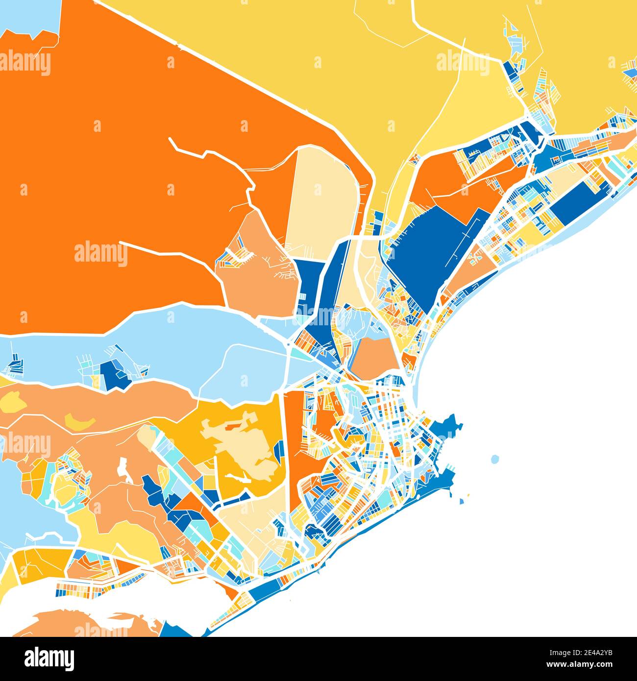 Macae street map hi-res stock photography and images - Alamy