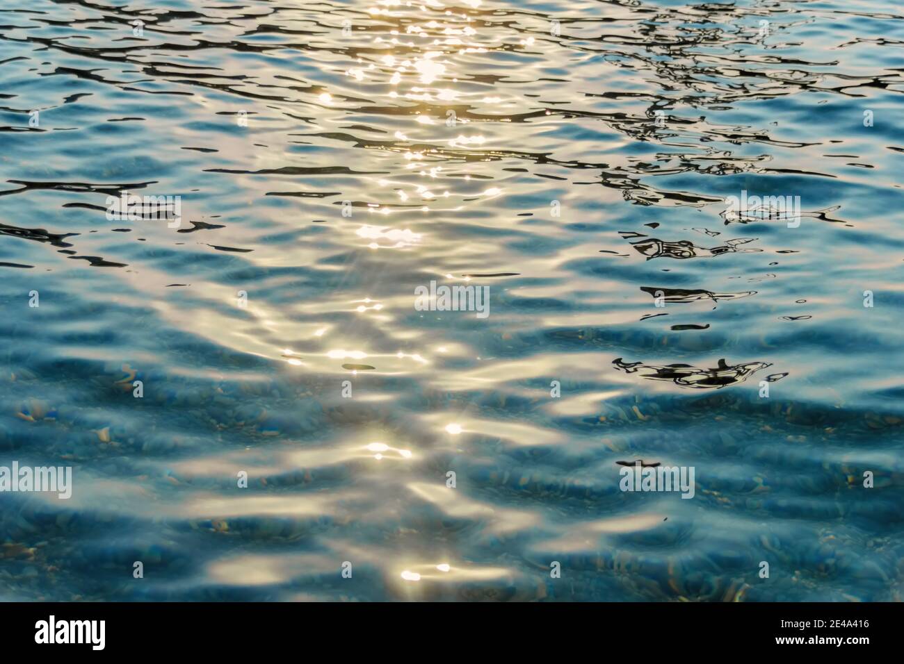 Calm water sunset rays ocean hi-res stock photography and images - Alamy