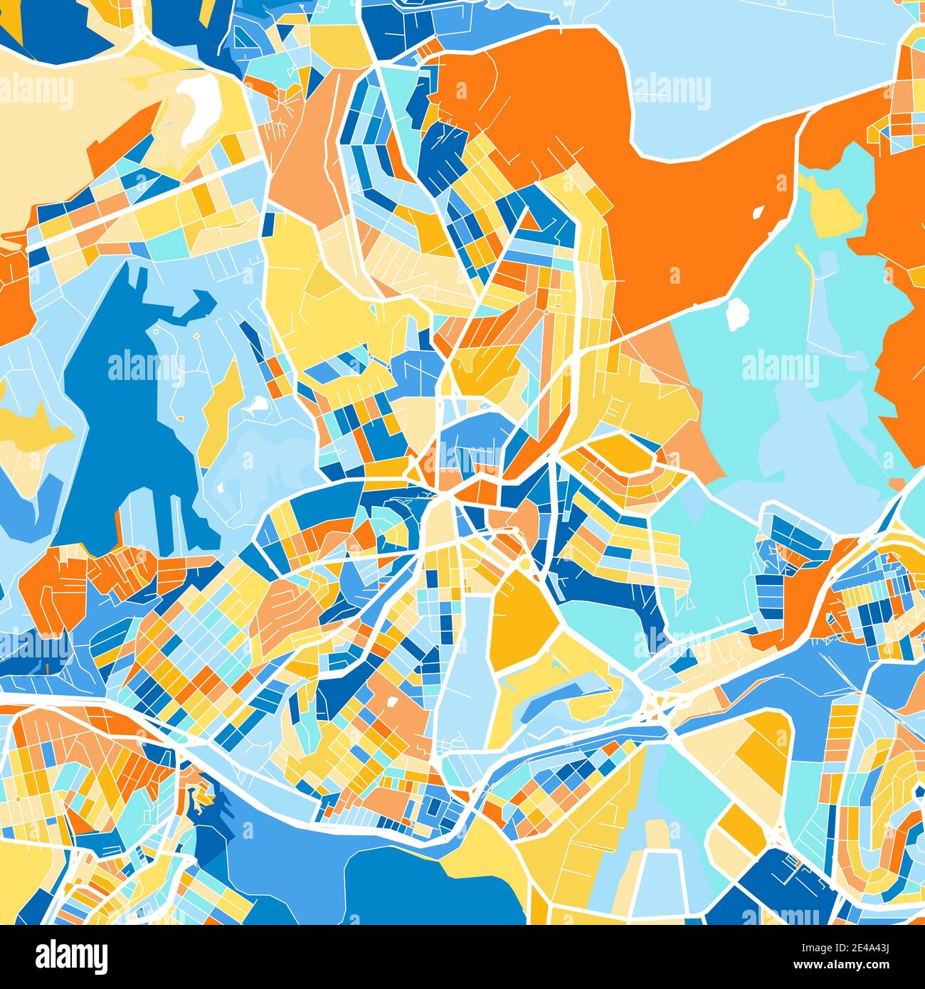 Contagem map hi-res stock photography and images - Alamy