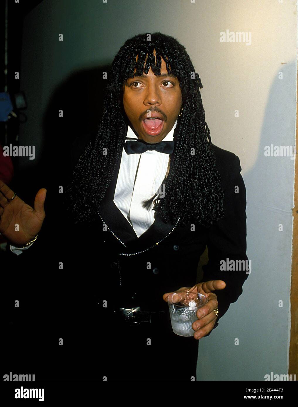 Rick James 1983 Credit: Ralph Dominguez/MediaPunch Stock Photo - Alamy