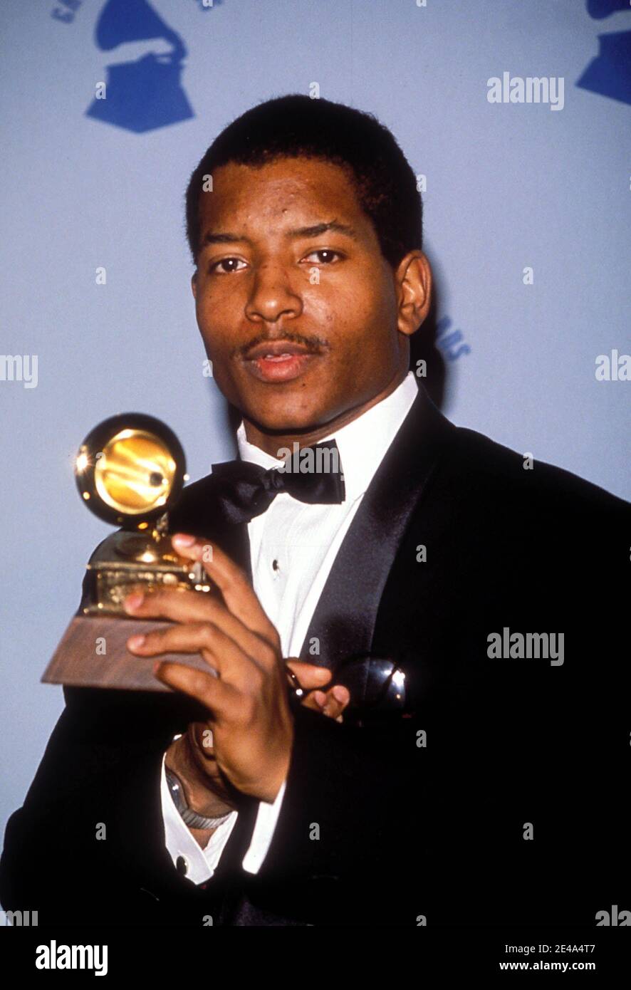 Young M.C. at the 32nd Annual Grammy Awards on February 21, 1990 ...