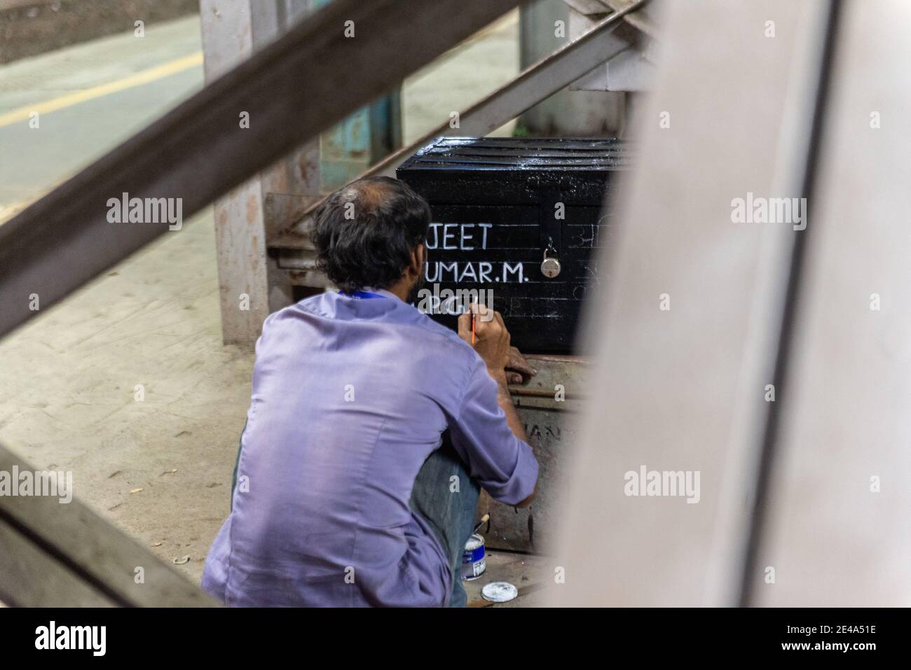 Loco pilot indian railway hi-res stock photography and images - Alamy