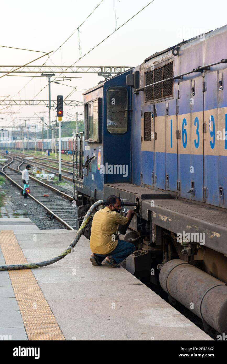 Wdm diesel locomotive hi-res stock photography and images - Alamy