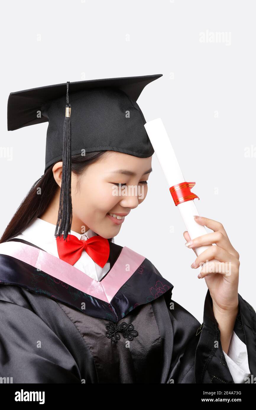Portrait of female university graduates high quality photo Stock Photo ...