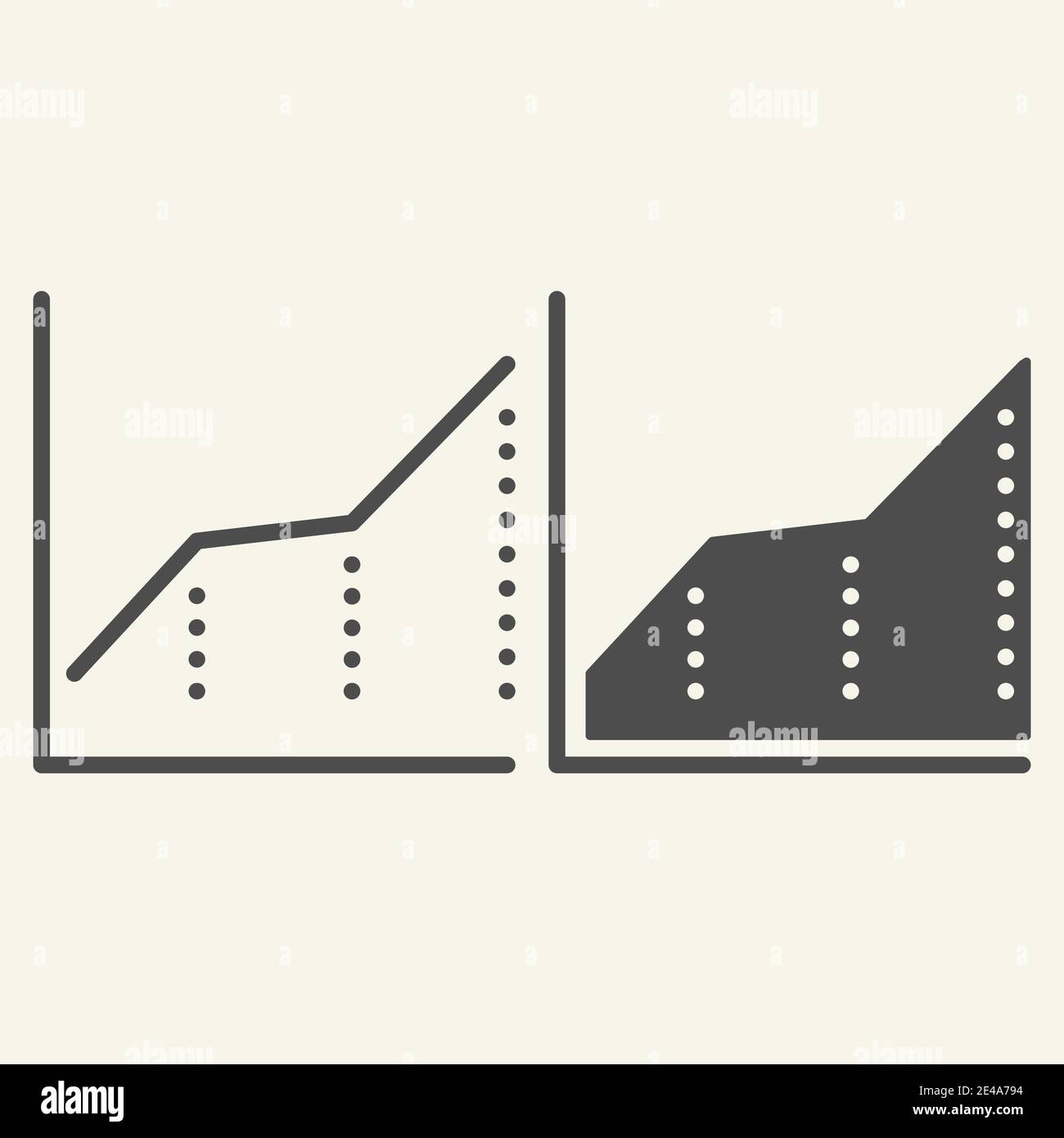 Very simple graph designed to presentation hi-res stock photography and ...