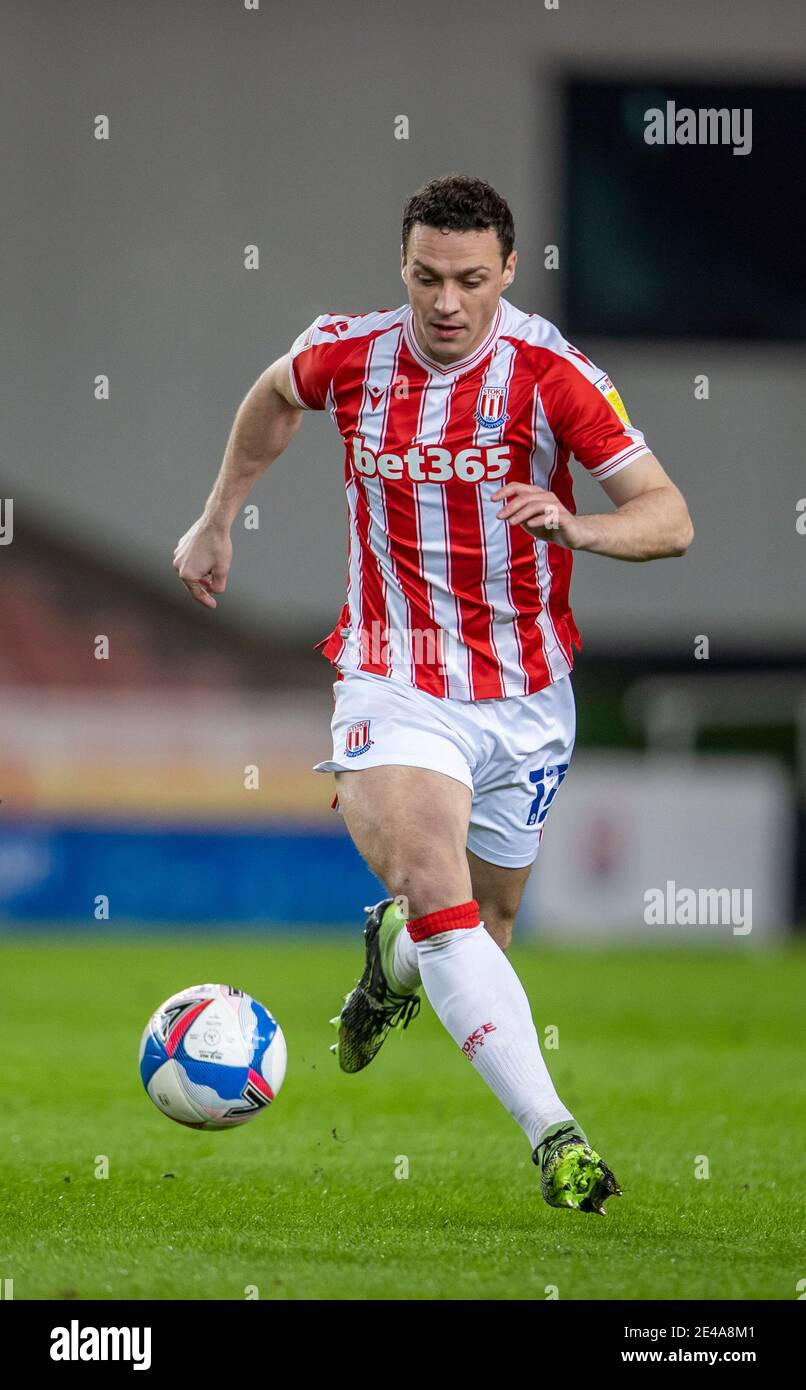 22nd January 2021; Bet365 Stadium, Stoke, Staffordshire, England ...